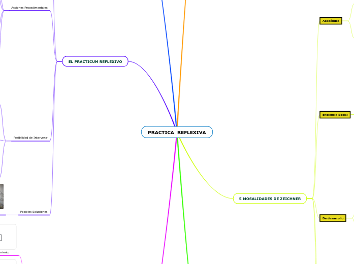 PRACTICA REFLEXIVA - Mind Map